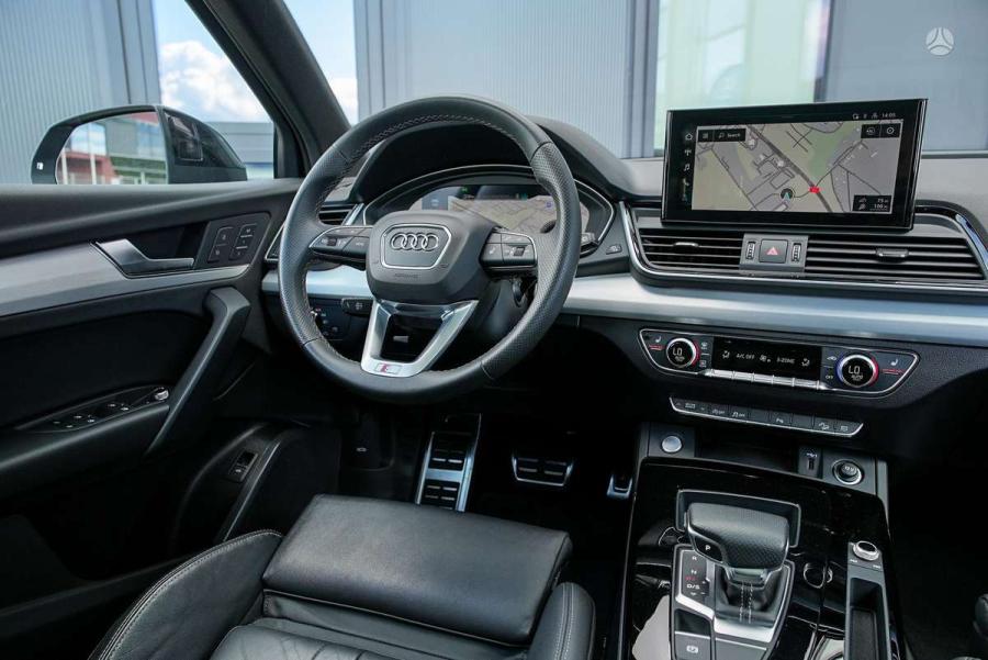 Черный Ауди Ку 5 2023 в Каунас, объемом двигателя 1.98 л и пробегом 25 тыс. км за 33950 €, фото 19 на AUTOMOTO.COM.LV