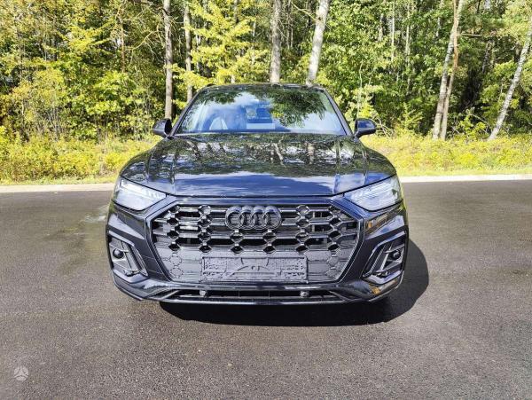 Black Audi Q5 2023 in Kaunas, with an engine capacity of 1.98 L and mileage of 50 thousand km for 34980 €, photo 3 on AUTOMOTO.COM.LV