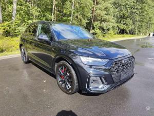 Black Audi Q5 2023 in Kaunas, with an engine capacity of 1.98 L and mileage of 50 thousand km for 34980 €, photo 4 on AUTOMOTO.COM.LV