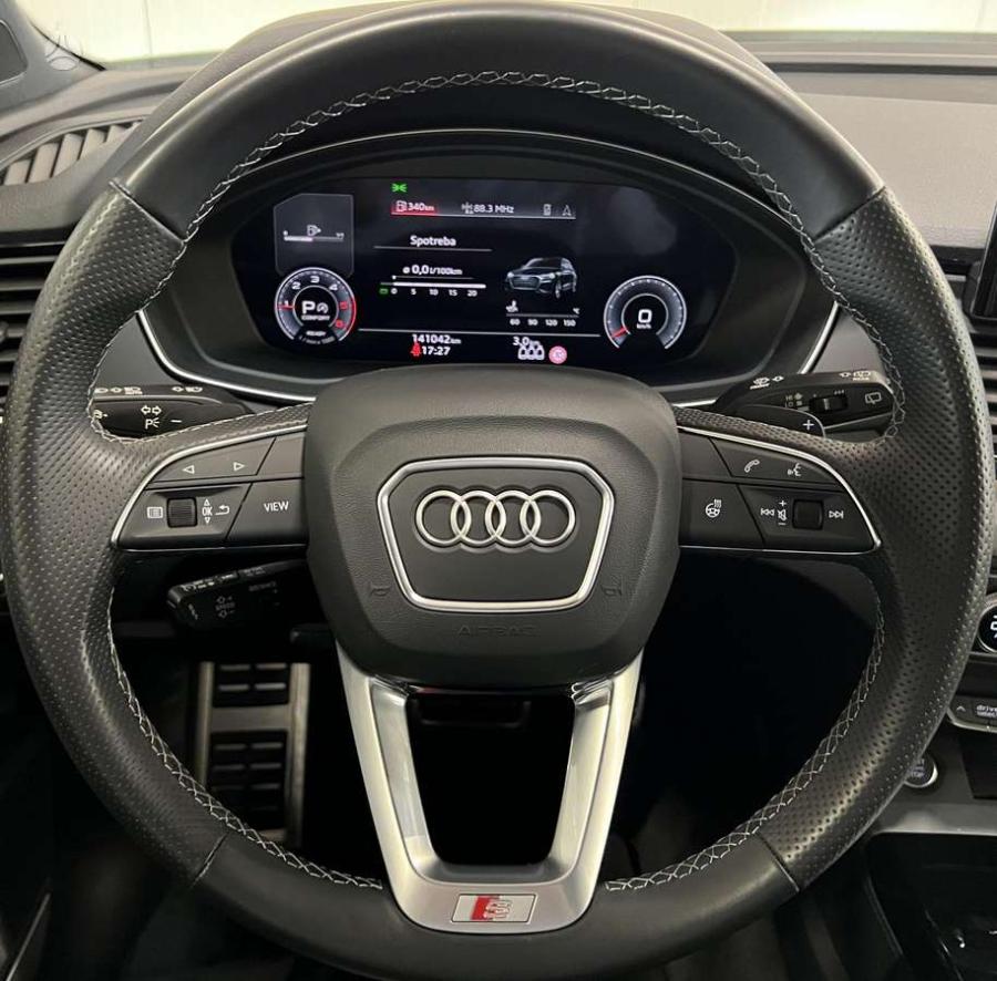 Black Audi Q5 2023 in Kaunas, with an engine capacity of 1.97 L and mileage of 141 thousand km for 30800 €, photo 10 on AUTOMOTO.COM.LV