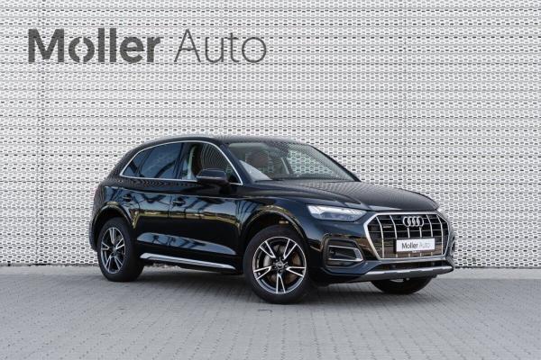 Melns Audi Q5 2023 Mārupe, ar dzinēja tilpumu 2.00 L un nobraukumu 52 tūkst. km par 46000 €, foto 1 vietnē AUTOMOTO.COM.LV