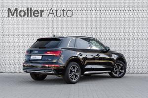 Black Audi Q5 2023 in Marupe, with an engine capacity of 2.00 L and mileage of 52 thousand km for 46000 €, photo 4 on AUTOMOTO.COM.LV