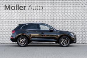 Black Audi Q5 2023 in Marupe, with an engine capacity of 2.00 L and mileage of 52 thousand km for 46000 €, photo 5 on AUTOMOTO.COM.LV