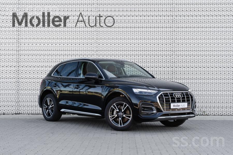 Black Audi Q5 2023 in Riga, with an engine capacity of 2.00 L and mileage of 52 thousand km for 46000 €, photo 3 on AUTOMOTO.COM.LV