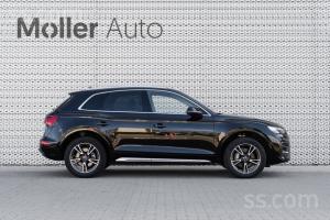 Black Audi Q5 2023 in Riga, with an engine capacity of 2.00 L and mileage of 52 thousand km for 46000 €, photo 6 on AUTOMOTO.COM.LV