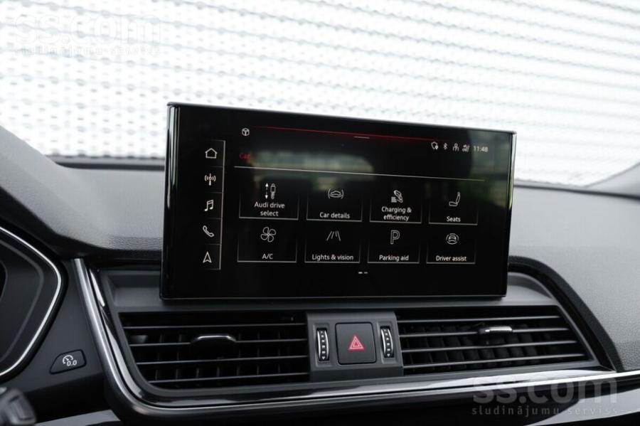 Black Audi Q5 2023 in Riga, with an engine capacity of 2.00 L and mileage of 52 thousand km for 46000 €, photo 22 on AUTOMOTO.COM.LV