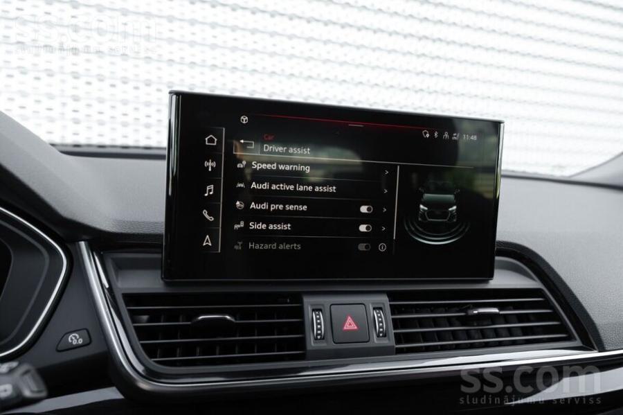 Black Audi Q5 2023 in Riga, with an engine capacity of 2.00 L and mileage of 52 thousand km for 46000 €, photo 24 on AUTOMOTO.COM.LV