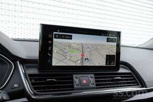 Black Audi Q5 2023 in Riga, with an engine capacity of 2.00 L and mileage of 52 thousand km for 46000 €, photo 28 on AUTOMOTO.COM.LV