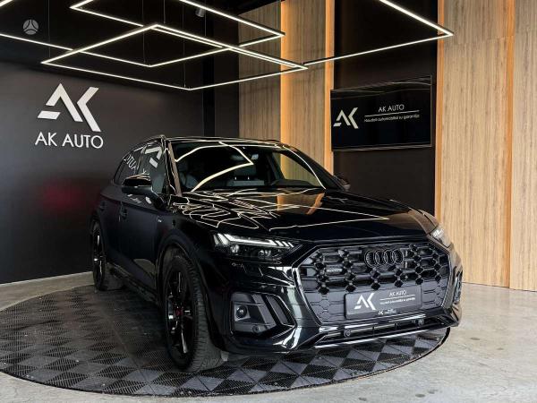 Audi Q5 2023 in Kaunas on AUTOMOTO.COM.LV Black Audi Q5 2023 in Kaunas, with an engine capacity of 0.00 L and mileage of 50 thousand km for 35990 €, photo 4 on AUTOMOTO.COM.LV
