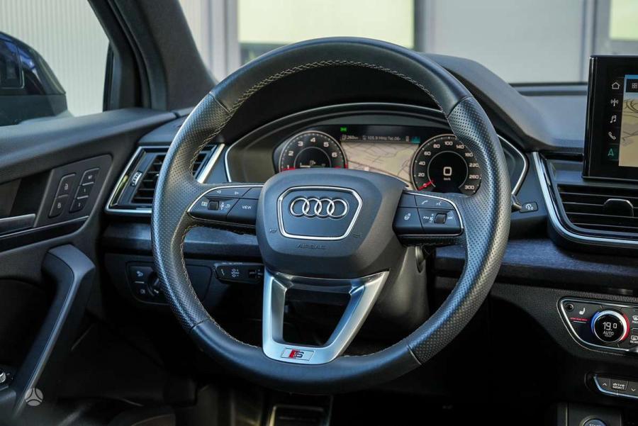 Черный Ауди Ку 5 2023 в Каунас, объемом двигателя 1.98 л и пробегом 25 тыс. км за 33950 €, фото 16 на AUTOMOTO.COM.LV