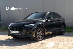 Melns Audi Q5 2023 Viļņa, ar dzinēja tilpumu 2.00 L un nobraukumu 123 tūkst. km par 39850 €, foto  vietnē AUTOMOTO.COM.LV