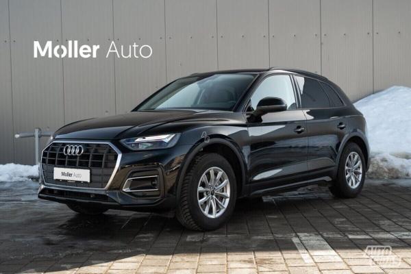 Black Audi Q5 2024 in Vilnius, with an engine capacity of 2.00 L and mileage of 32 thousand km for 37400 €, photo 1 on AUTOMOTO.COM.LV