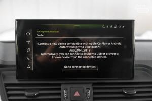 Black Audi Q5 2024 in Vilnius, with an engine capacity of 2.00 L and mileage of 32 thousand km for 37400 €, photo 16 on AUTOMOTO.COM.LV