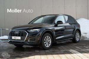 Black Audi Q5 2024 in Vilnius, with an engine capacity of 2.00 L and mileage of 44 thousand km for 38650 €, photo  on AUTOMOTO.COM.LV