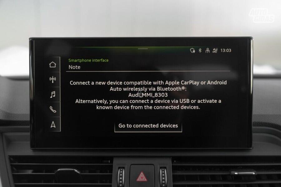 Black Audi Q5 2024 in Vilnius, with an engine capacity of 2.00 L and mileage of 44 thousand km for 38650 €, photo 17 on AUTOMOTO.COM.LV