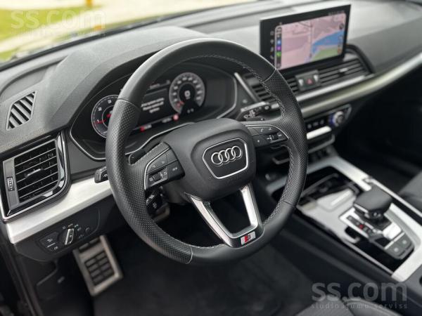 Melns Audi Q5 2024 Rīga, ar dzinēja tilpumu 2.00 L un nobraukumu 43 tūkst. km par 36900 €, foto 6 vietnē AUTOMOTO.COM.LV