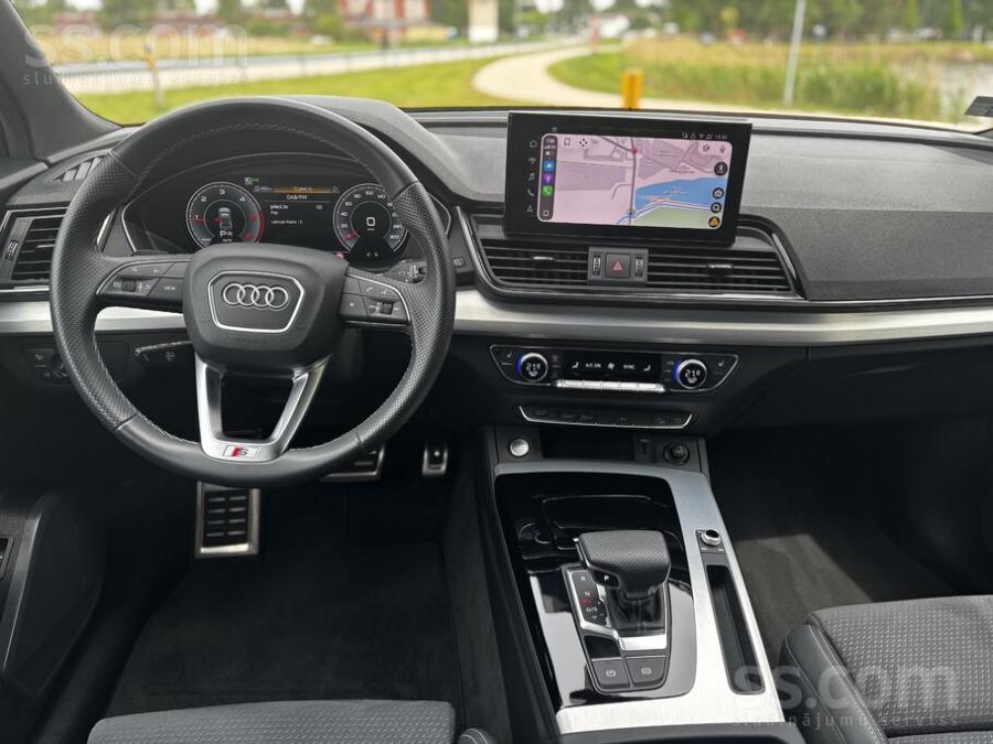 Melns Audi Q5 2024 Rīga, ar dzinēja tilpumu 2.00 L un nobraukumu 43 tūkst. km par 35500 €, foto 6 vietnē AUTOMOTO.COM.LV