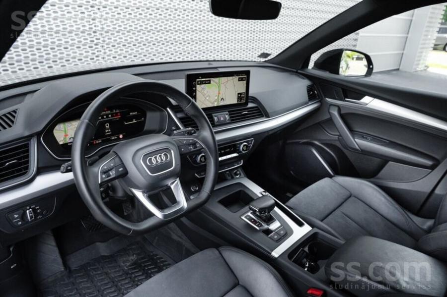 Melns Audi Q5 2024 Rīga, ar dzinēja tilpumu 2.00 L un nobraukumu 75 tūkst. km par 40000 €, foto 10 vietnē AUTOMOTO.COM.LV