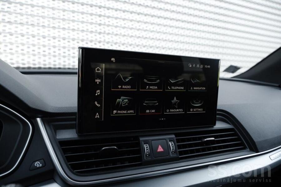 Melns Audi Q5 2024 Rīga, ar dzinēja tilpumu 2.00 L un nobraukumu 75 tūkst. km par 40000 €, foto 19 vietnē AUTOMOTO.COM.LV
