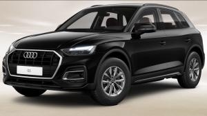 Black Audi Q5 2024 in Vilnius, with an engine capacity of 2.00 L and mileage of 31 thousand km for 31300 €, photo  on AUTOMOTO.COM.LV