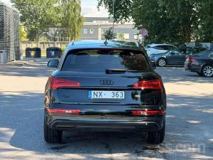 Black Audi Q5 2024 in Riga, with an engine capacity of 2.00 L and mileage of 16 thousand km for 39900 €, photo 8 on AUTOMOTO.COM.LV