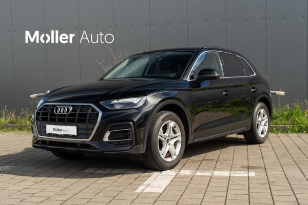 Melns Audi Q5 2024 Viļņa, ar dzinēja tilpumu 2.00 L un nobraukumu 23 tūkst. km par 34000 €, foto 1 vietnē AUTOMOTO.COM.LV