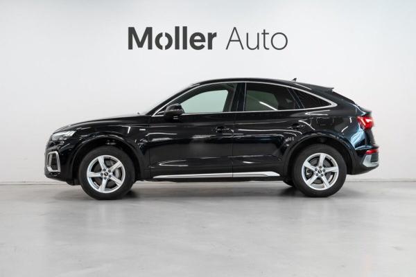 Black Audi Q5 2024 in Vilnius, with an engine capacity of 2.00 L and mileage of 105 thousand km for 35900 €, photo 2 on AUTOMOTO.COM.LV