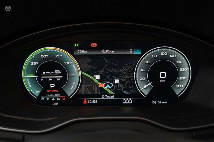 Черный Ауди Ку 5 2024 в Вильнюс, объемом двигателя 2.00 л и пробегом 105 тыс. км за 35900 €, фото 12 на AUTOMOTO.COM.LV