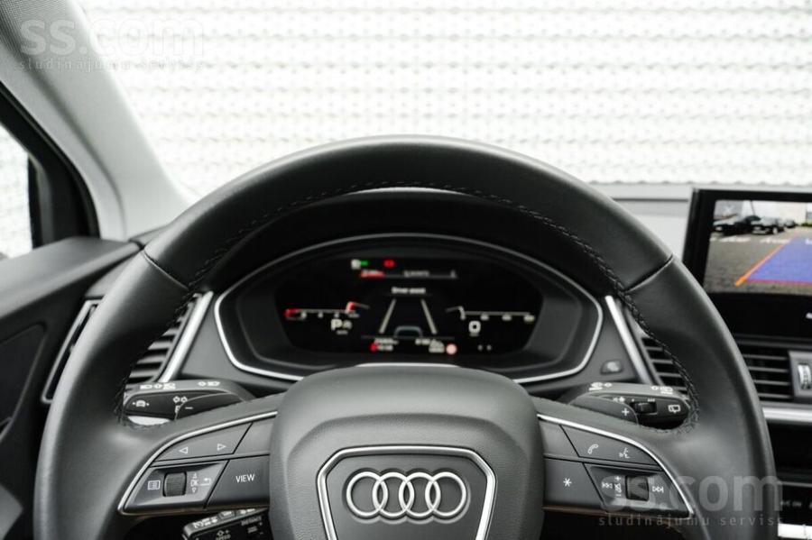 Melns Audi Q5 2024 Rīga, ar dzinēja tilpumu 2.00 L un nobraukumu 19 tūkst. km par 43900 €, foto 16 vietnē AUTOMOTO.COM.LV