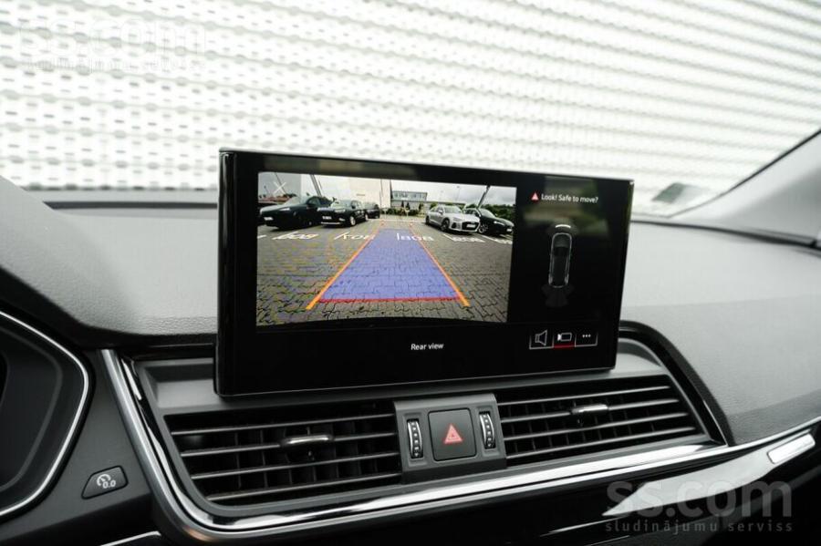 Melns Audi Q5 2024 Rīga, ar dzinēja tilpumu 2.00 L un nobraukumu 19 tūkst. km par 43900 €, foto 17 vietnē AUTOMOTO.COM.LV