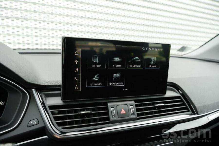 Melns Audi Q5 2024 Rīga, ar dzinēja tilpumu 2.00 L un nobraukumu 19 tūkst. km par 43900 €, foto 25 vietnē AUTOMOTO.COM.LV