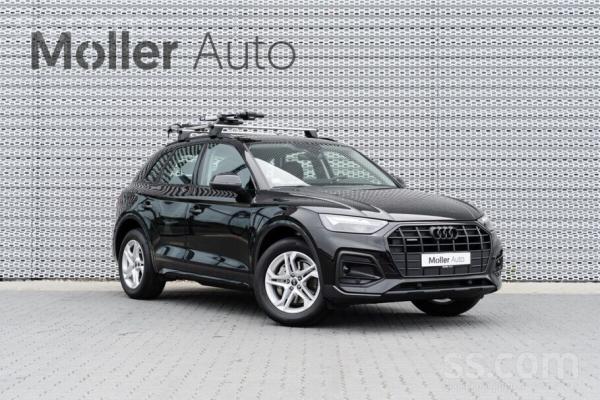 Black Audi Q5 2024 in Riga, with an engine capacity of 2.00 L and mileage of 19 thousand km for 43900 €, photo 2 on AUTOMOTO.COM.LV
