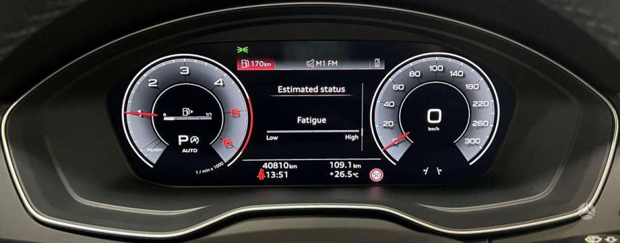 Black Audi Q5 2024 in Kaunas, with an engine capacity of 1.97 L and mileage of 41 thousand km for 31600 €, photo 6 on AUTOMOTO.COM.LV