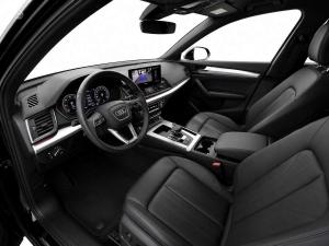 Black Audi Q5 2024 in Kaunas, with an engine capacity of 1.97 L and mileage of 41 thousand km for 31600 €, photo 9 on AUTOMOTO.COM.LV