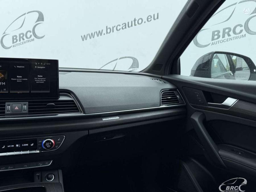 Black Audi Q5 2024 in Klaipeda, with an engine capacity of 1.98 L and mileage of 46 thousand km for 33000 €, photo 7 on AUTOMOTO.COM.LV
