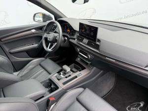 Black Audi Q5 2024 in Klaipeda, with an engine capacity of 1.98 L and mileage of 46 thousand km for 33000 €, photo 10 on AUTOMOTO.COM.LV