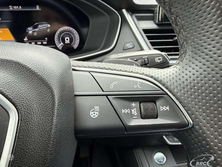 Black Audi Q5 2024 in Klaipeda, with an engine capacity of 1.98 L and mileage of 46 thousand km for 33000 €, photo 25 on AUTOMOTO.COM.LV
