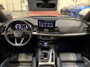 Black Audi Q5 2024 in Vilnius, with an engine capacity of 1.97 L and mileage of 44 thousand km for 44999 €, photo 19 on AUTOMOTO.COM.LV
