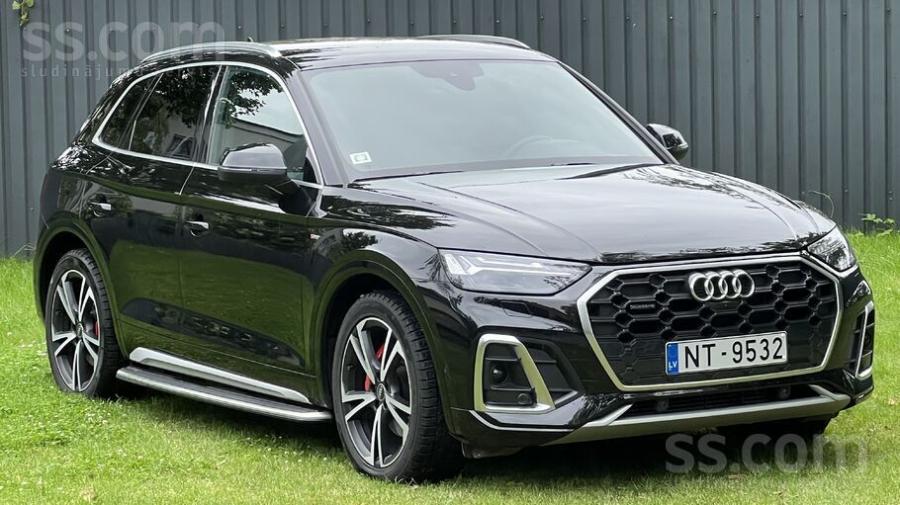 Melns Audi Q5 2024 Rīga, ar dzinēja tilpumu 2.00 L un nobraukumu 36 tūkst. km par 42000 €, foto 4 vietnē AUTOMOTO.COM.LV