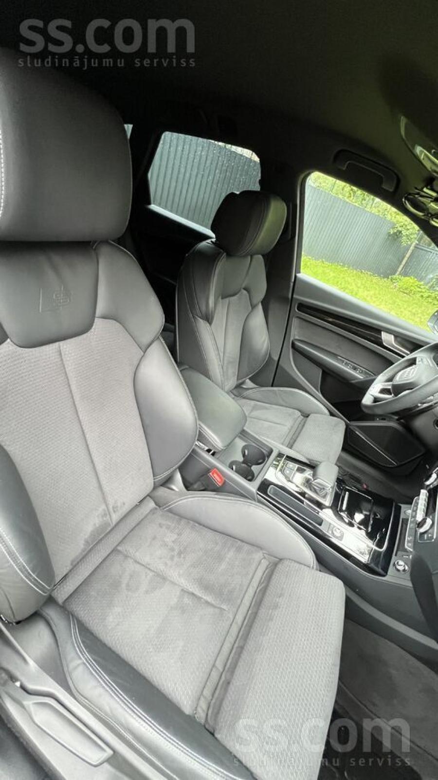 Melns Audi Q5 2024 Rīga, ar dzinēja tilpumu 2.00 L un nobraukumu 36 tūkst. km par 42000 €, foto 7 vietnē AUTOMOTO.COM.LV