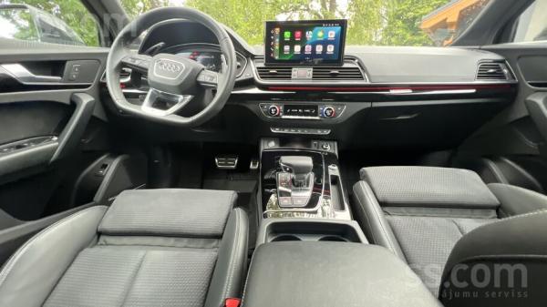 Black Audi Q5 2024 in Riga, with an engine capacity of 2.00 L and mileage of 36 thousand km for 42000 €, photo 7 on AUTOMOTO.COM.LV