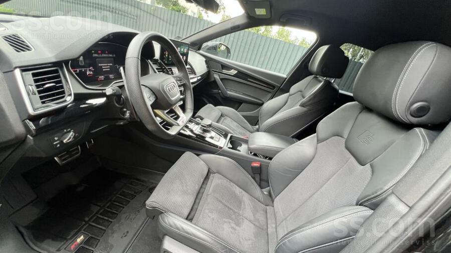 Melns Audi Q5 2024 Rīga, ar dzinēja tilpumu 2.00 L un nobraukumu 36 tūkst. km par 42000 €, foto 9 vietnē AUTOMOTO.COM.LV