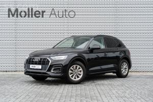 Black Audi Q5 2024 in Riga, with an engine capacity of 2.00 L and mileage of 36 thousand km for 36000 €, photo  on AUTOMOTO.COM.LV