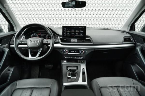 Black Audi Q5 2024 in Riga, with an engine capacity of 2.00 L and mileage of 36 thousand km for 36000 €, photo 7 on AUTOMOTO.COM.LV