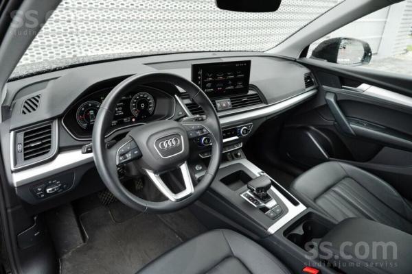 Black Audi Q5 2024 in Riga, with an engine capacity of 2.00 L and mileage of 36 thousand km for 36000 €, photo 11 on AUTOMOTO.COM.LV
