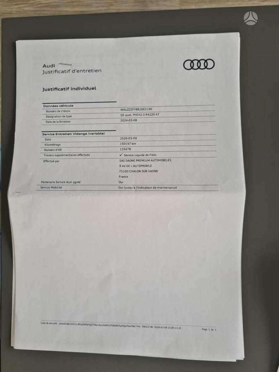 Melns Audi Q5 2024 Šauļi, ar dzinēja tilpumu 1.98 L un nobraukumu 151 tūkst. km par 31600 €, foto 32 vietnē AUTOMOTO.COM.LV