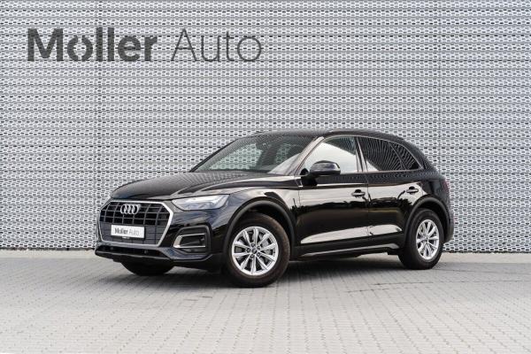 Melns Audi Q5 2024 Mārupe, ar dzinēja tilpumu 2.00 L un nobraukumu 42 tūkst. km par 33900 €, foto 1 vietnē AUTOMOTO.COM.LV