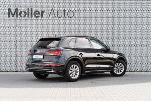 Black Audi Q5 2024 in Marupe, with an engine capacity of 2.00 L and mileage of 42 thousand km for 33900 €, photo 5 on AUTOMOTO.COM.LV