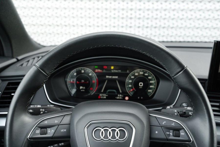 Black Audi Q5 2024 in Marupe, with an engine capacity of 2.00 L and mileage of 42 thousand km for 33900 €, photo 15 on AUTOMOTO.COM.LV
