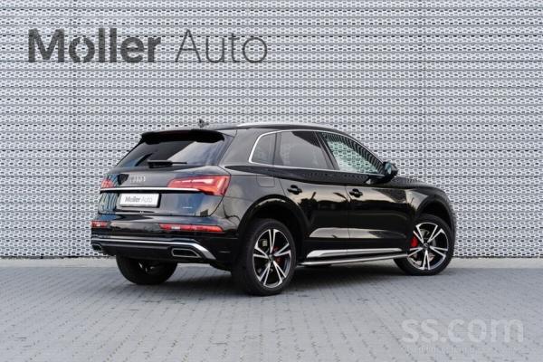 Melns Audi Q5 2024 Rīga, ar dzinēja tilpumu 2.00 L un nobraukumu 38 tūkst. km par 41750 €, foto 5 vietnē AUTOMOTO.COM.LV